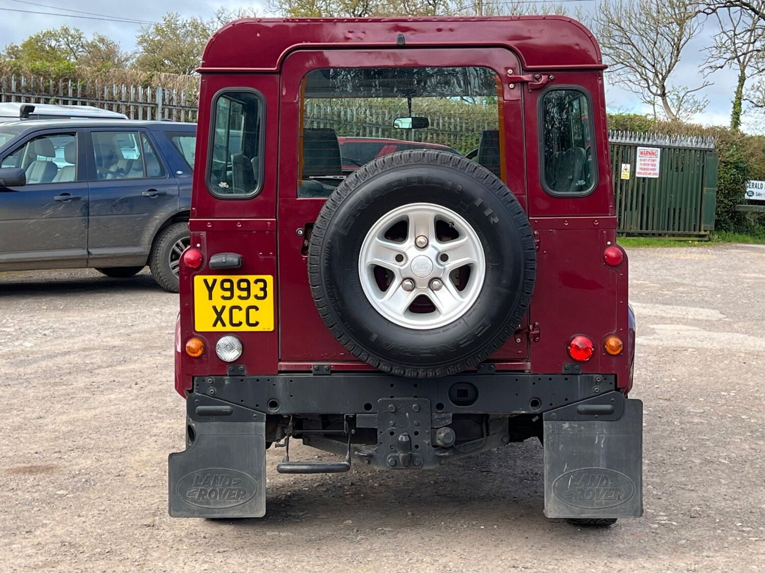 Used LAND ROVER DEFENDER 90 2001 Red in Yeovil, Somerset | Gerald Hallett