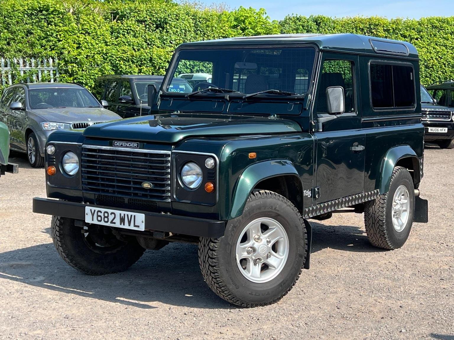 SOLD - Used LAND ROVER DEFENDER 90 2001 Green in Yeovil, Somerset ...