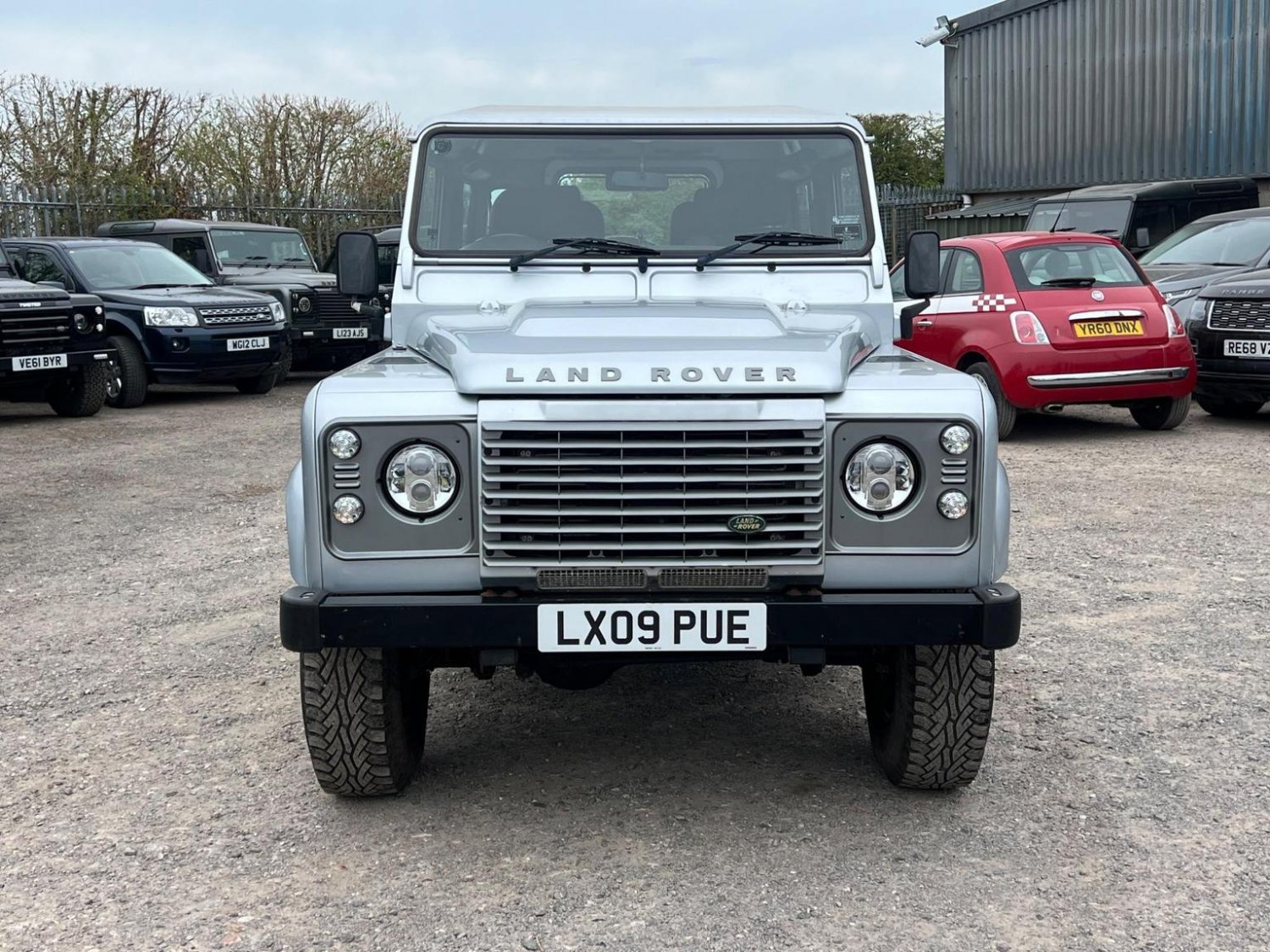SOLD - Used LAND ROVER DEFENDER 90 2009 Silver in Yeovil, Somerset ...