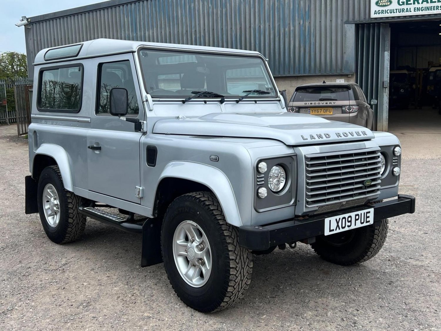 SOLD - Used LAND ROVER DEFENDER 90 2009 Silver in Yeovil, Somerset ...