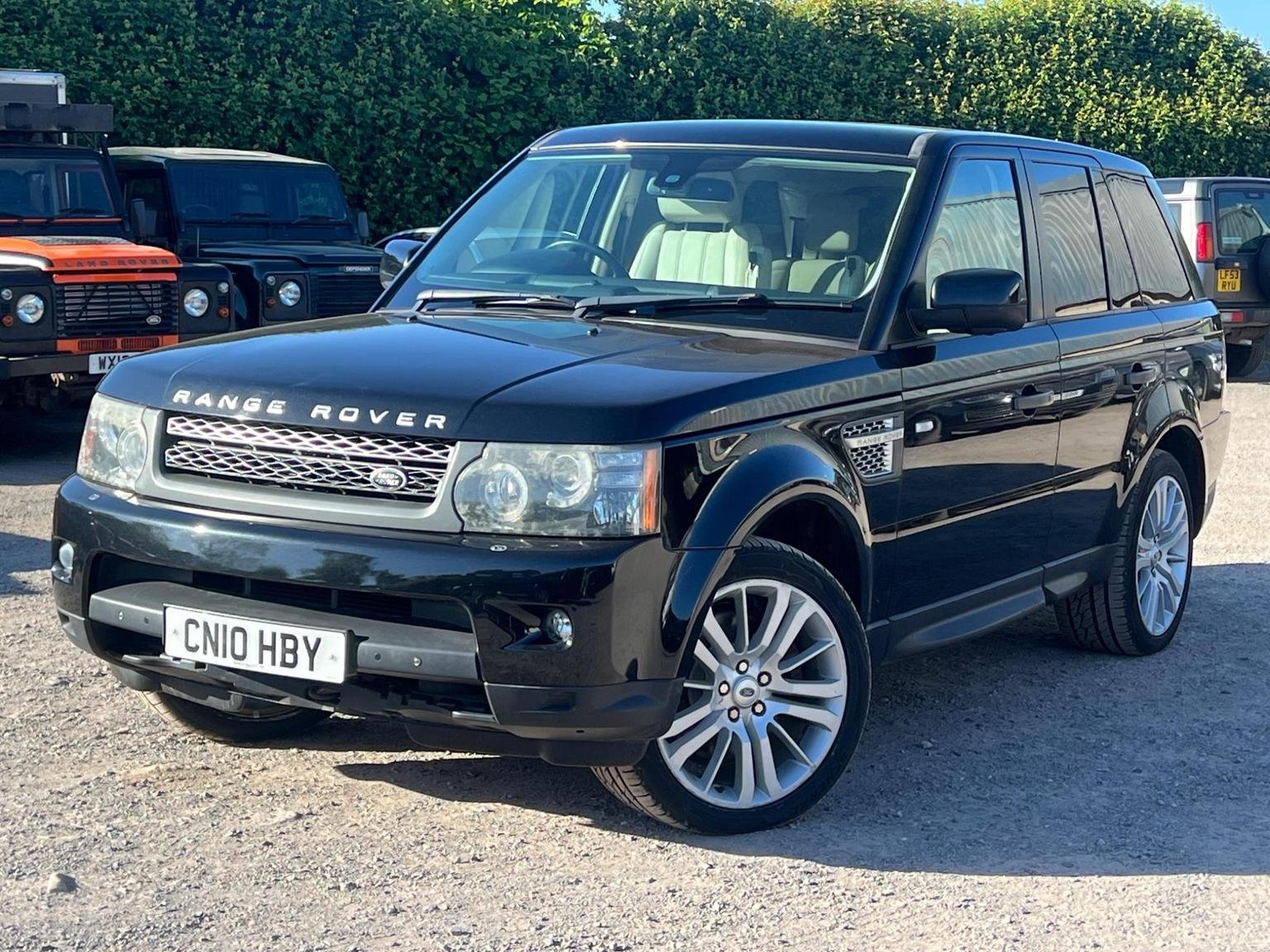 SOLD - Used LAND ROVER RANGE ROVER SPORT 2010 Black in Yeovil, Somerset ...
