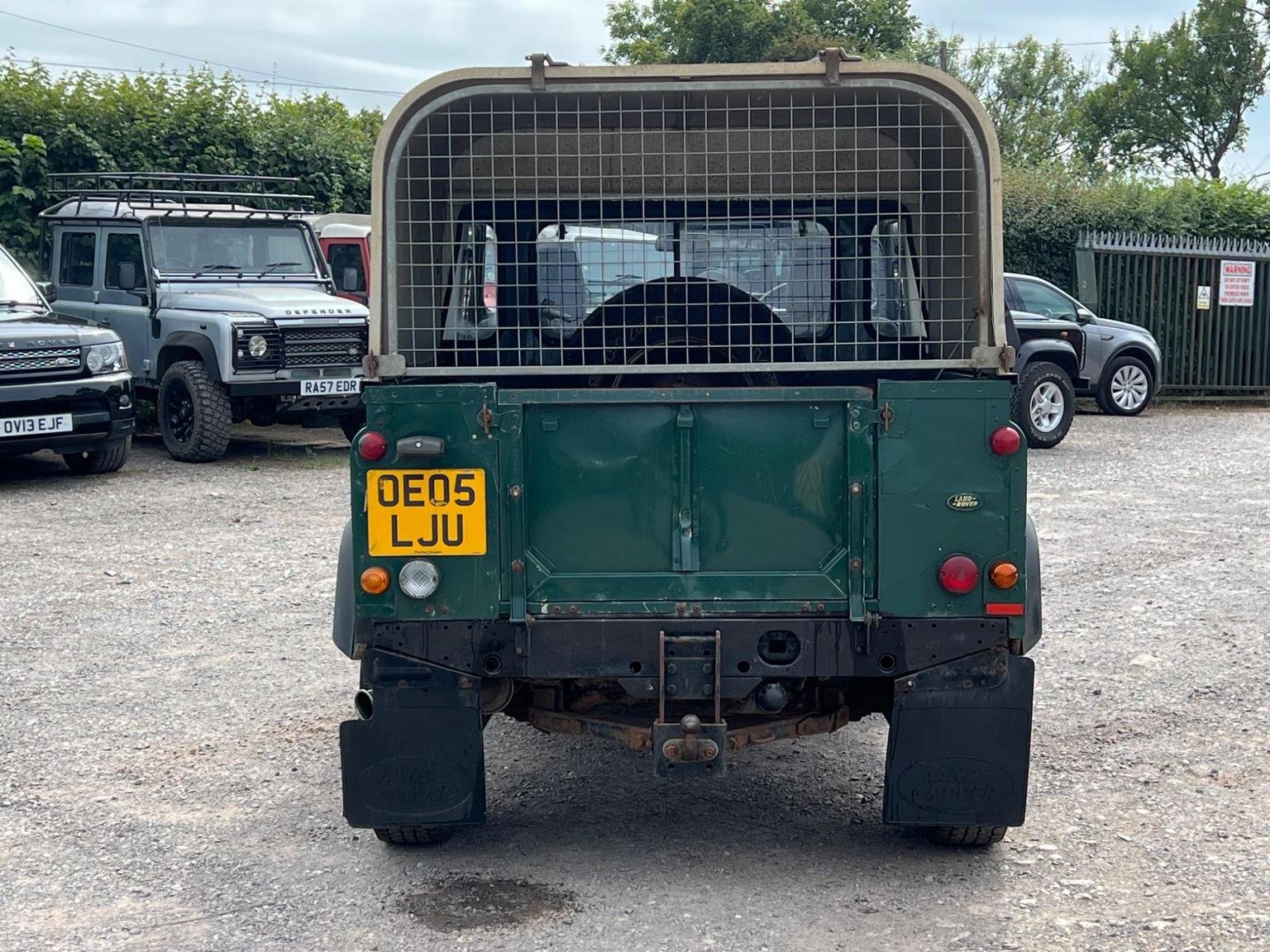 SOLD - Used LAND ROVER DEFENDER 90 2005 Green in Yeovil, Somerset ...