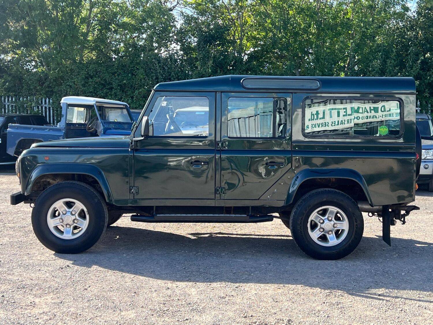 Used LAND ROVER DEFENDER 110 1995 Green in Yeovil, Somerset | Gerald ...