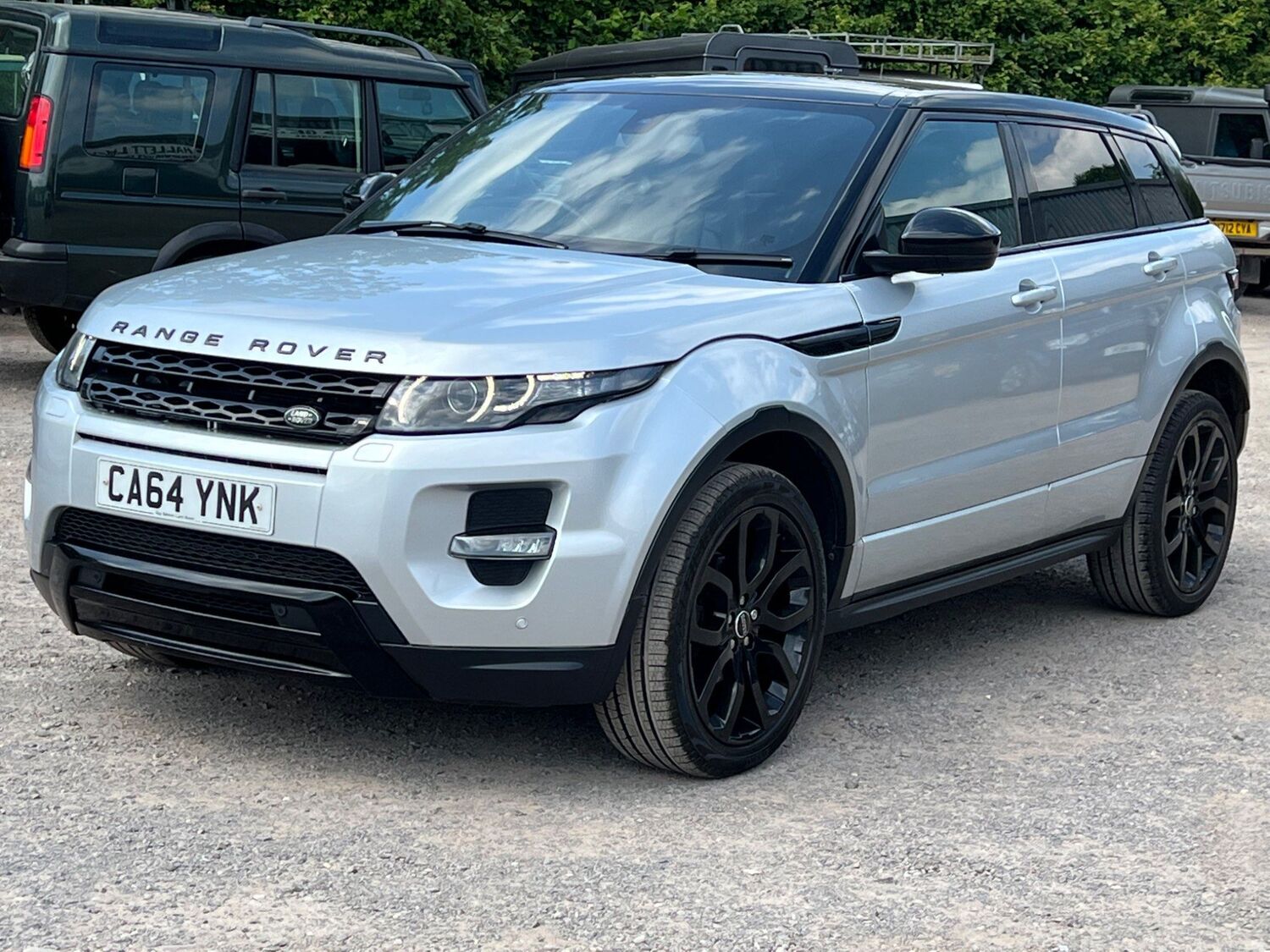 SOLD - Used LAND ROVER RANGE ROVER EVOQUE 2014 Silver in Yeovil ...