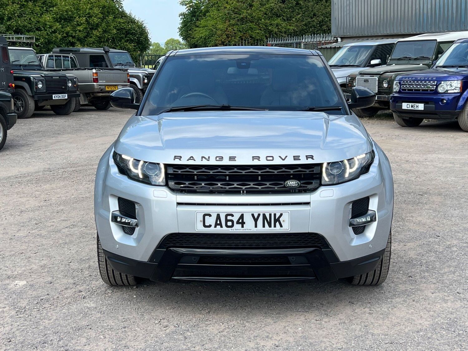 SOLD - Used LAND ROVER RANGE ROVER EVOQUE 2014 Silver in Yeovil ...