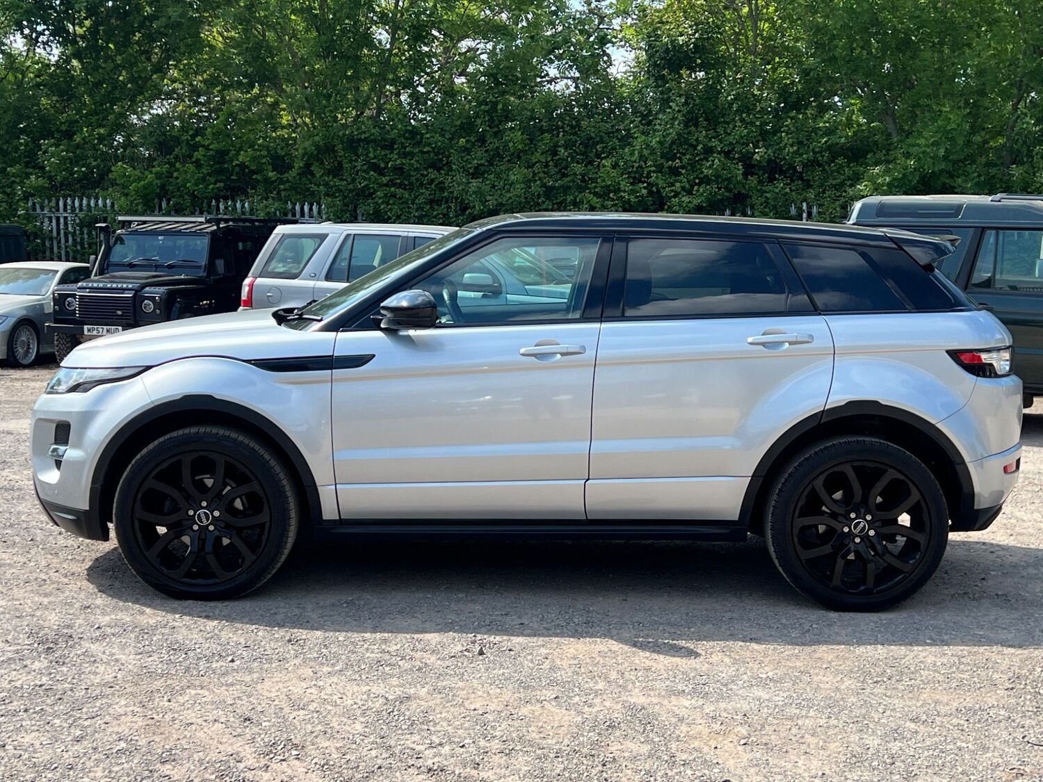 SOLD - Used LAND ROVER RANGE ROVER EVOQUE 2014 Silver in Yeovil ...