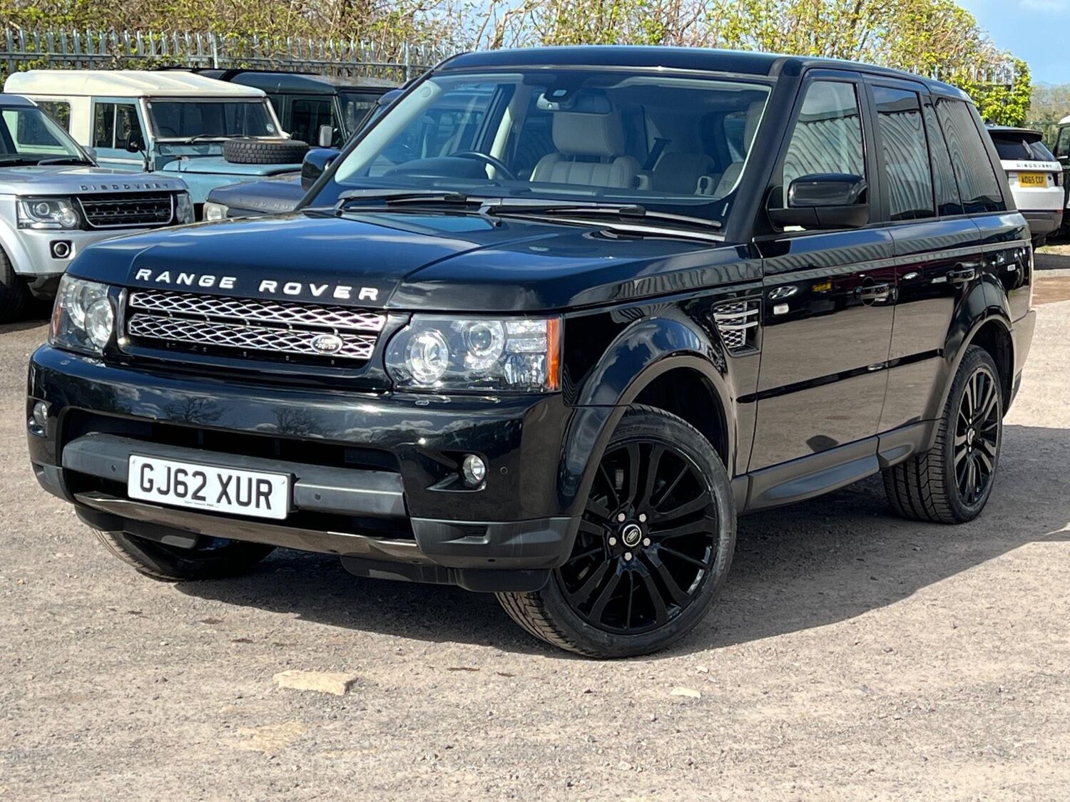 SOLD - Used LAND ROVER RANGE ROVER SPORT 2012 Black in Yeovil, Somerset ...