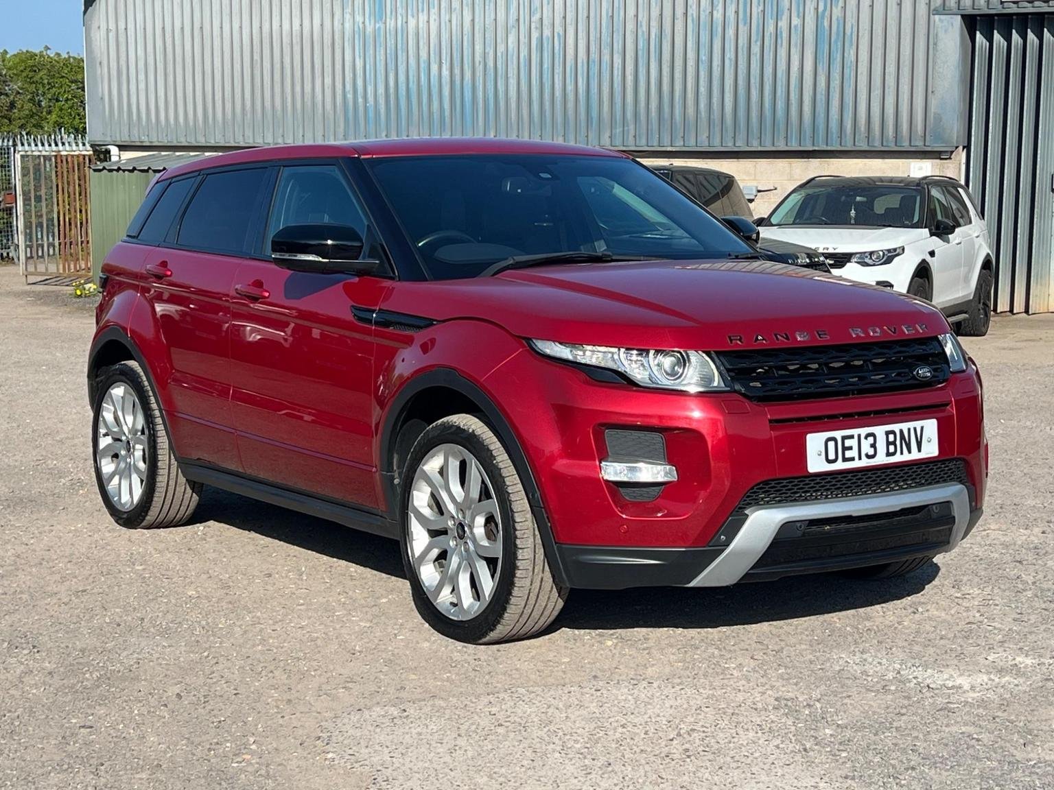 SOLD - Used LAND ROVER RANGE ROVER EVOQUE 2013 Red in Yeovil, Somerset ...